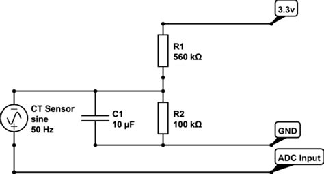 Microcontroller Measuring Ac Voltage 0 333vac Max Using A 10 Bit Adc On Atmel Atmega328