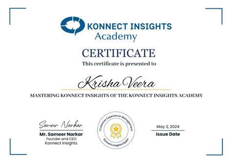 Krisha Veera On Linkedin Excited To Share That Ive Completed The