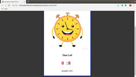 Javascript Project How To Design Countdown Timer In Javascript Easily