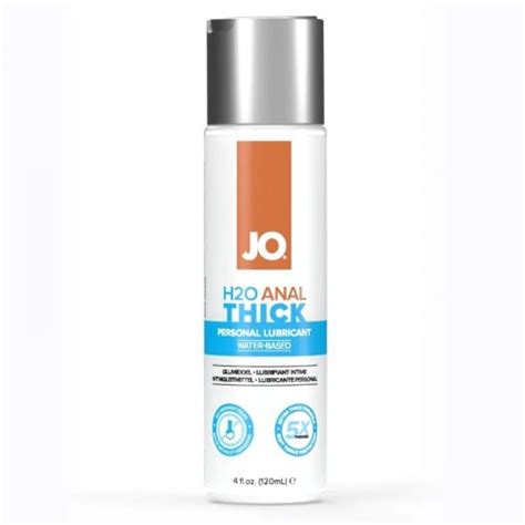 Jo H20 Water Based Thick Anal Lubricant 4oz Sex Toy Hotmovies