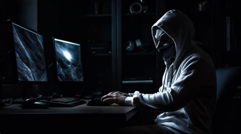 Premium Ai Image Dark Hacker Ai Generated