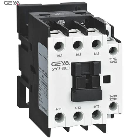 Geya Contactor Relay Magnetic Contactor 20a 2no Electric Contactor 3p