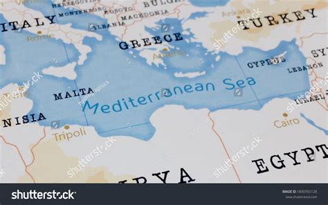 Mediterranean Sea Map Location