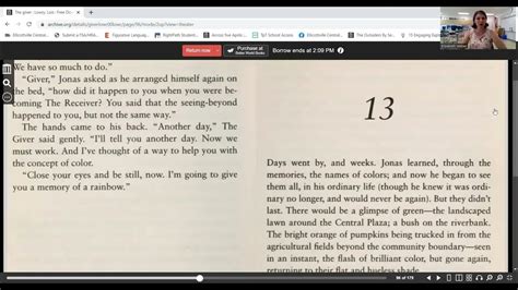 The Giver Chapter 13 Part 1 Youtube The Giver Chapter 13 Part 1 Youtube