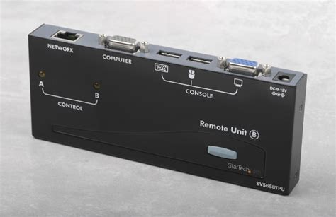 Sv Utpugb Startech Com Startech Com Usb Vga Over Catx Kvm Extender M Rs