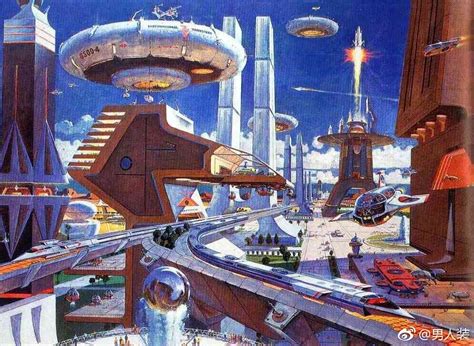 复古未来主义。（retro Futurism）