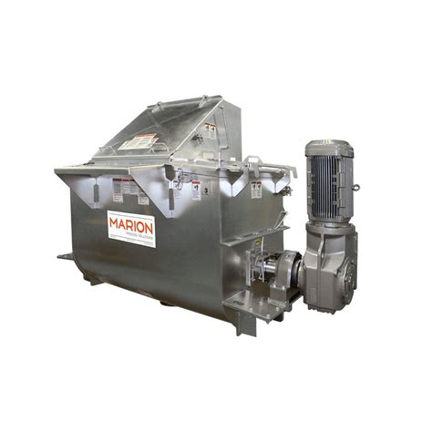 Vegetable Mixer Marion Process Solutions Paddle Batch Solidliquid