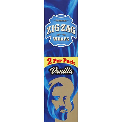 Zig Zag Cigar Wraps Premium Vanilla 25 Each Delivery Or Pickup Near