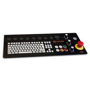 Panel Mount Keyboard KCN22 D Electron With Mechanical Keys 92 Key USB