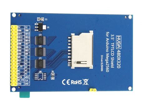 35 320x480 Tft Displej Ili9486 Arduino Mega Shield Laskakit
