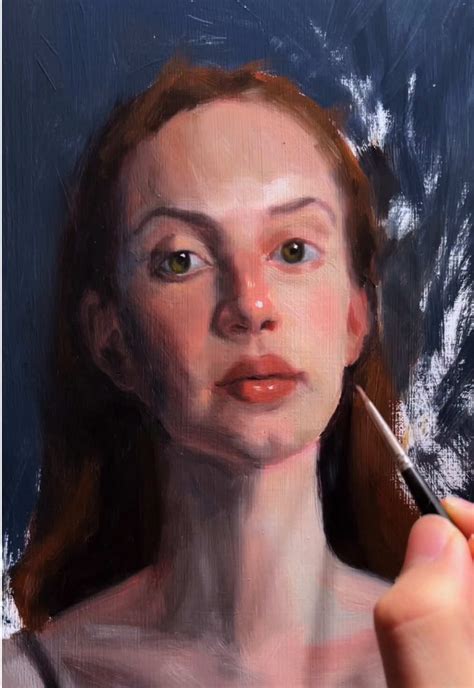 Tuto Peinture Portrait à Lhuile Techniques Et Astuces Tiktok