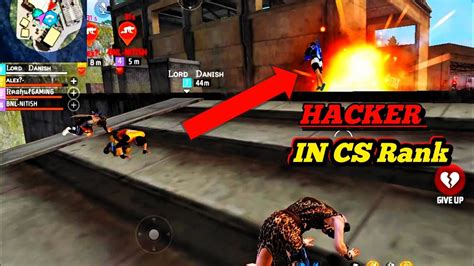 Hacker In Cs Rank Match Unexpected Gameplay Free Fire Freefiremax Youtube