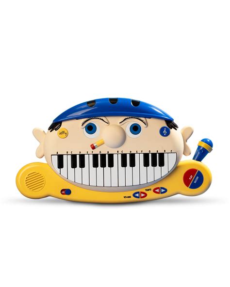 Sml Official Merch Jeffy Piano Cartoon Piano Keyboard 24 Keys Jeffy Uhh Tones