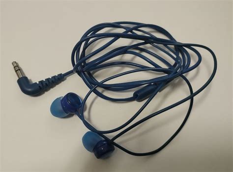 パナソニック 有線 イヤホン ブルー系 By メルカリ