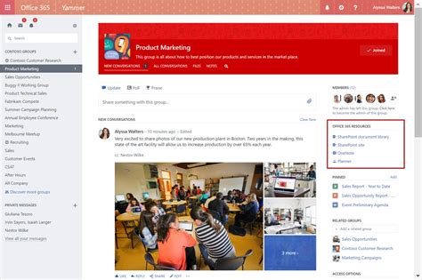 Microsoft Integrates Yammer Into Office 365 Groups Winbuzzer