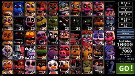 I Turned All Animatronics Of Ucn To Fnaf World All Jumpscares Ucn