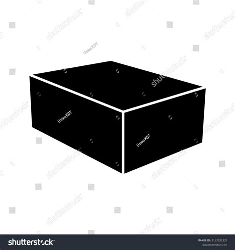 Cube Cubic Box Icon Vector Illustration Stock Vector Royalty Free 2162022325 Shutterstock