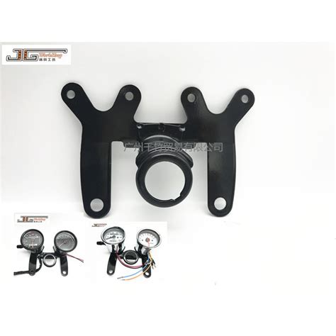 Hotuniversal Motorcycle Tachometer Gauge Bracket Mounting Shopee Philippines