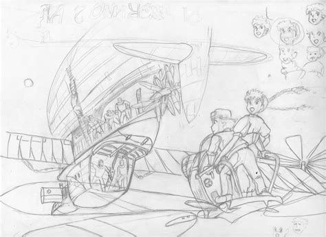 Laputa Castle In The Sky Fan Art By Spukitu On Deviantart