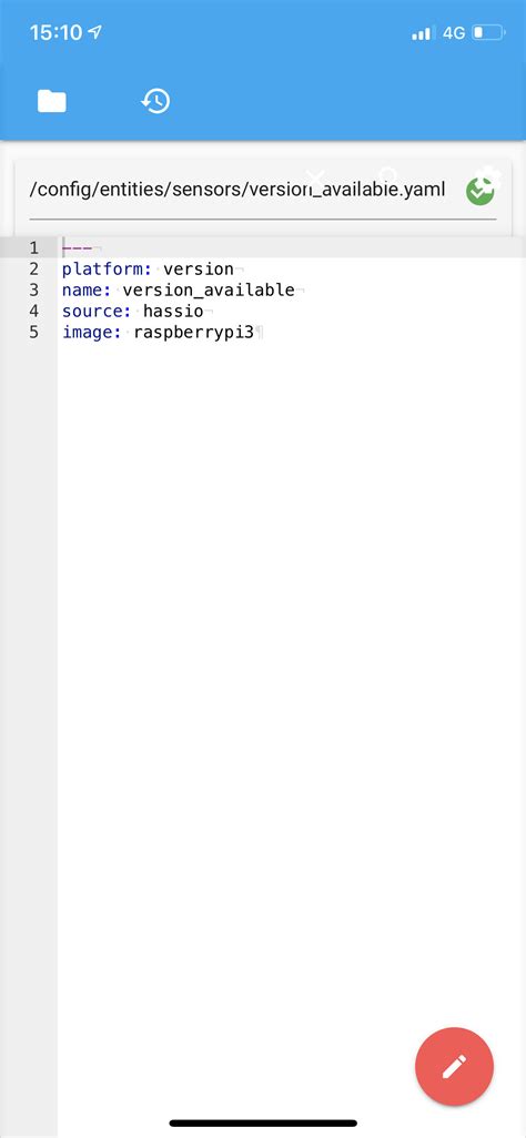 Sensor Image Version Raspberrypi4 Configuration Home Assistant Community