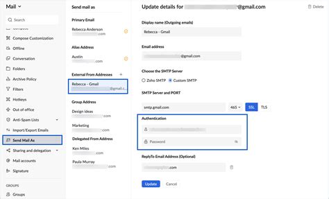 Configuring External Pop Accounts In Zoho Mail