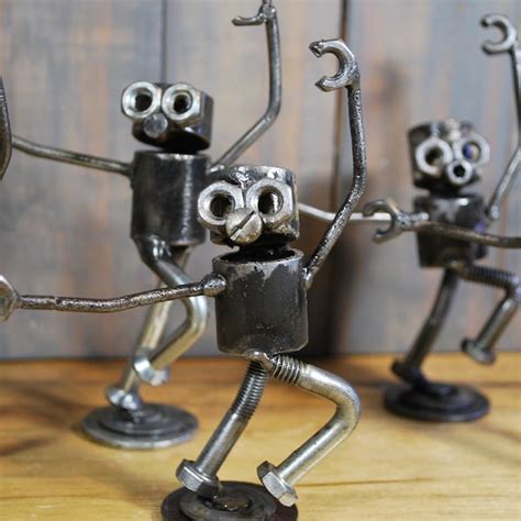 Robot Assemblage Etsy