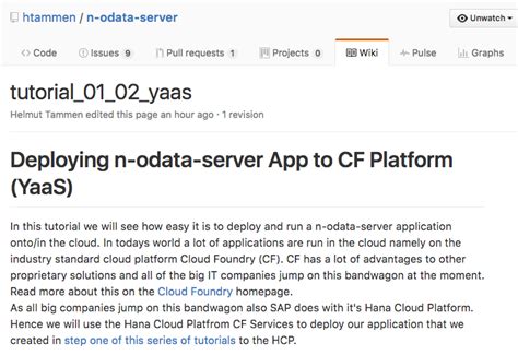 OData Server For Node Js Tutorial Deploying To SAP Community