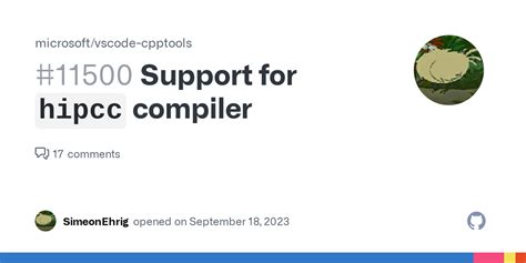 Support For `hipcc` Compiler · Issue 11500 · Microsoftvscode Cpptools · Github