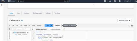 Creating A Scheduled Lambda Function On Aws A Step By Step Guide Dev