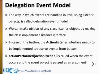 JAVA GUI PART III PPT
