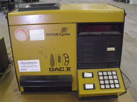 Dickey John Gac Ii Grain Moisture Tester And Printer Bigiron Auctions