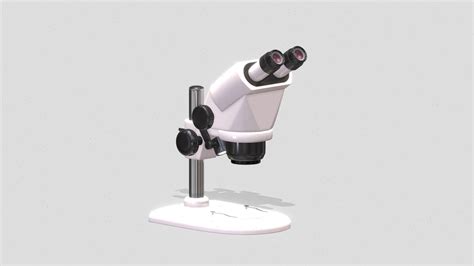 Stereo Microscope Download Free 3d Model By Touati Fellouh [9d9b102] Sketchfab