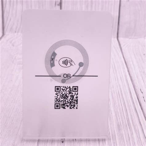 acrylic url encoded qr code custom print digital nfc display racks china nfc stand and nfc display