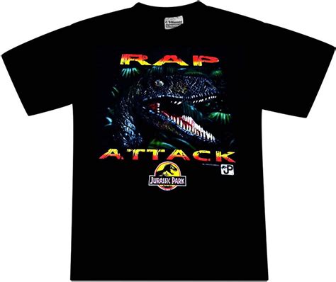 Jurassic Park T Shirt Rap Attack By Seanhayter On Deviantart