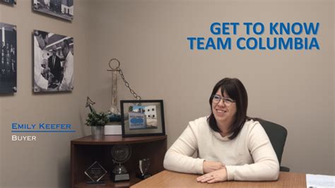 Columbia Chemical Corporation On Linkedin Get To Know Team Columbia Emily Keefer