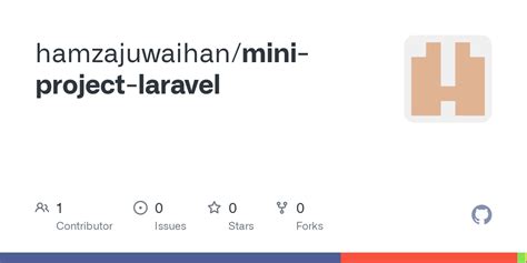 github hamzajuwaihan mini project laravel