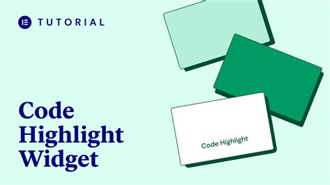 How To Use Elementor Code Highlight Widget Pro Academy