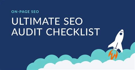 Ultimate Seo Audit Checklist Authority Pilot