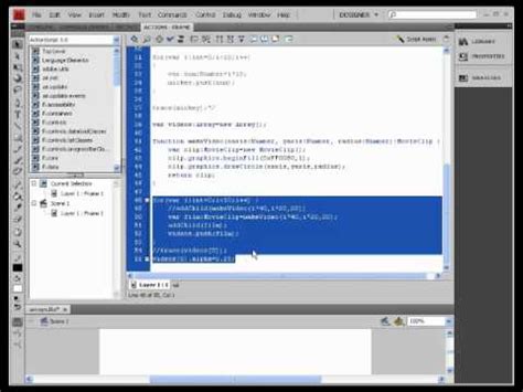 Actionscript 3 0 Arrays Flepstudio Org YouTube