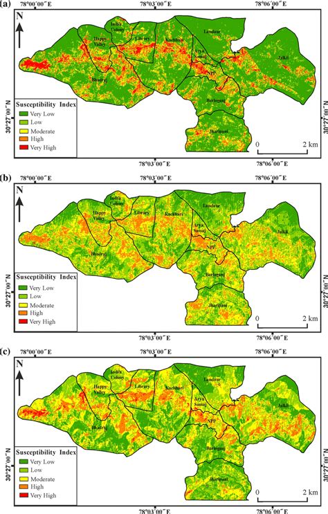 Landslide Susceptibility Maps Prepared Using A Weight Of Evidence B