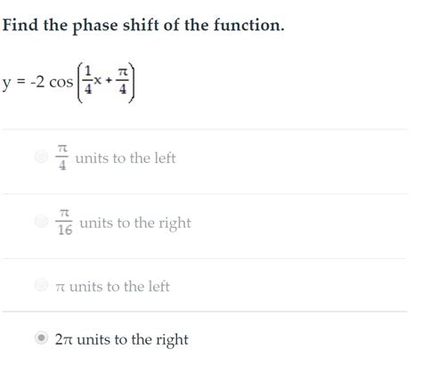Solved Write The Equation Of A Sine Function That Has The Chegg Com