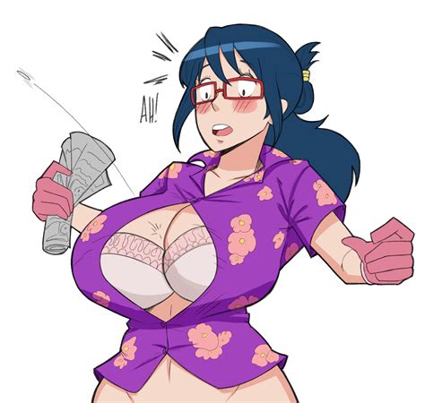 Rule 34 Big Breasts Bra Brassiere Breasts Cleavage Female Female Only