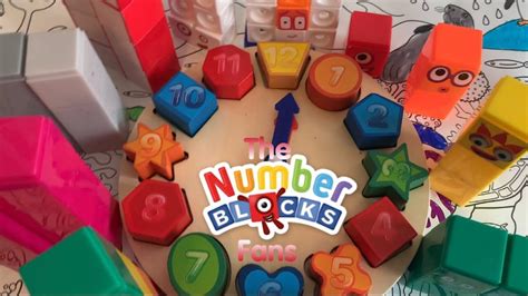 Lets Read The Clock Using Numberblocks How To Tell The Time Hello George Youtube