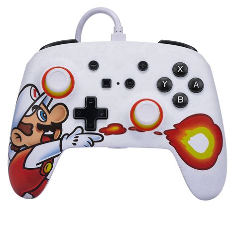 Nintendo Switch Wired Controller Fire Mario My Nintendo Store