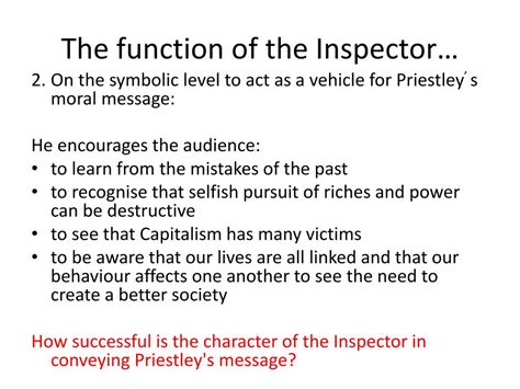 PPT We Dont Live Alone Re Read The Inspectors Final Speech PowerPoint Presentation ID