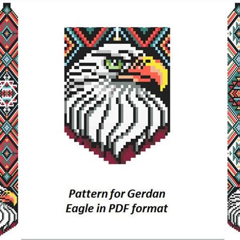 Seed Bead Eagle Necklace Etsy
