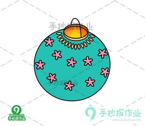 灯会灯展的简笔画 天马图吧