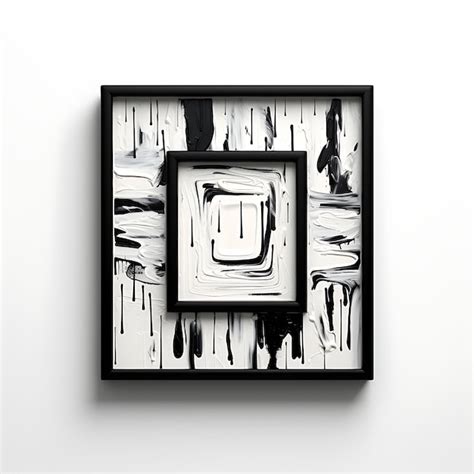 Premium Ai Image Photoshoot Of Art Gallery Tag Card Style Rectangle