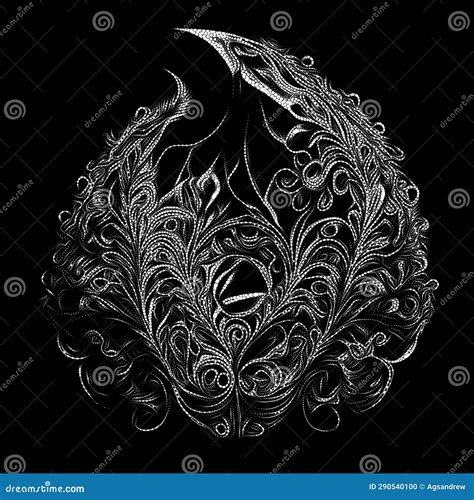 evolving line stipple stock illustration illustration of print 290540100