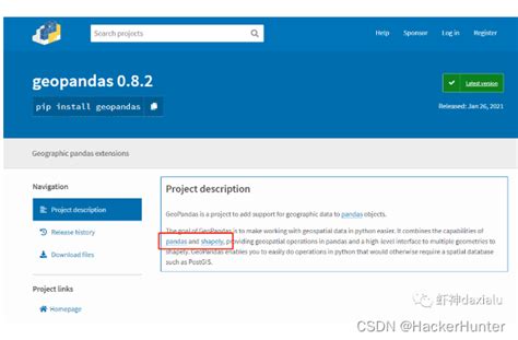 Python空间数据计算：2geopandas的几种安装方式geopandas安装教程 Csdn博客